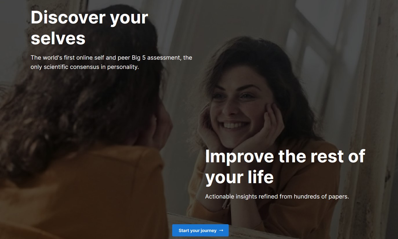 Personas | 360 online Big 5 personality testing.